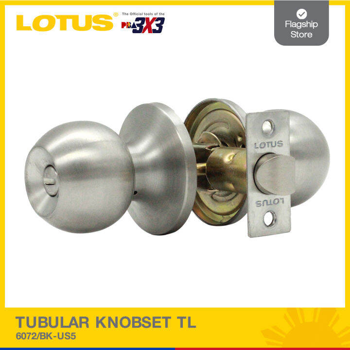 Lotus Tubular Knobset TL - Door Hardware & Locks | Lazada PH