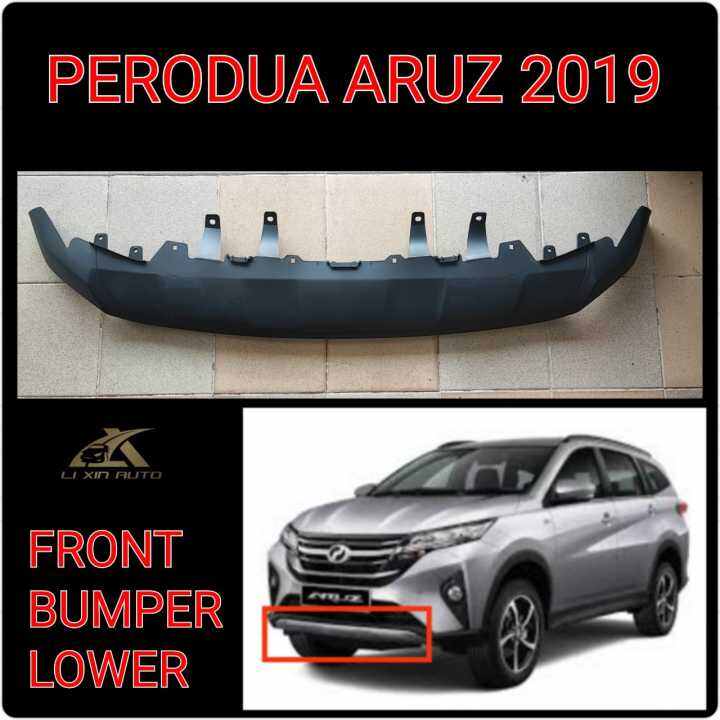 PERODUA ARUZ 2019 FRONT BUMPER LOWER SKIRT BUMPER BAWAH LIP KERETA | Lazada