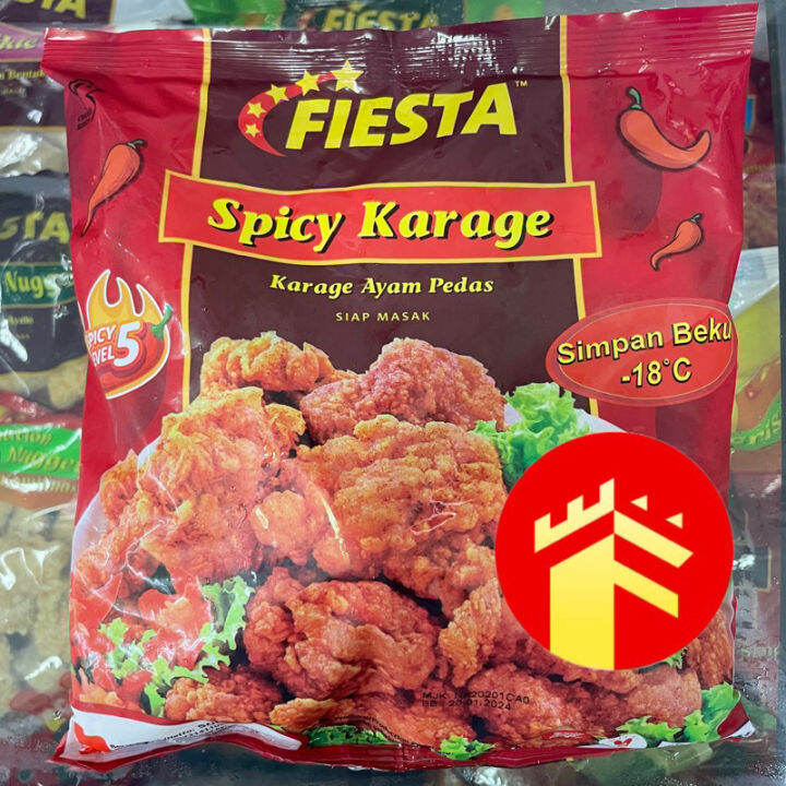 FIESTA SPICY KARAGE 500 GR KARAGE AYAM PEDAS | Lazada Indonesia