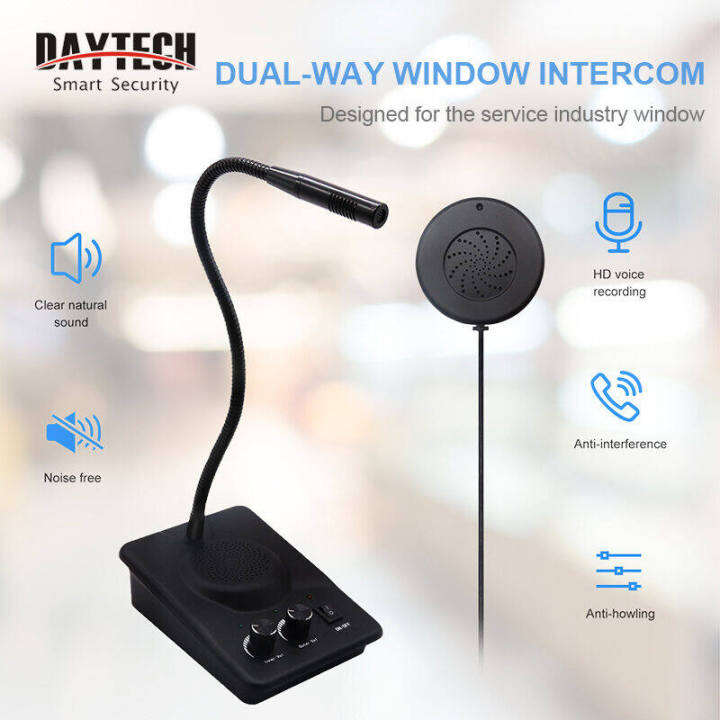 💥กรุงเทพฯ โปรโมชั่นสุดคุ้ม💥DAYTECH ระบบลำโพงหน้าต่าง Window Intercom ระบบป้องกันการรบกวน Dual ...