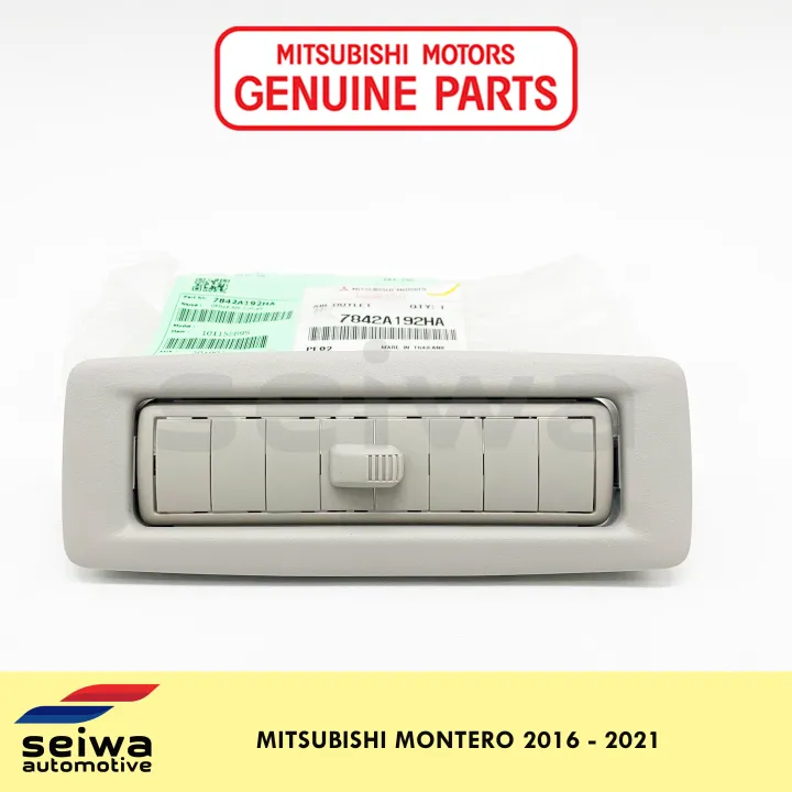 [2016 - 2020 GT] Mitsubishi Montero Aircon Outlet - Genuine Mitubishi ...
