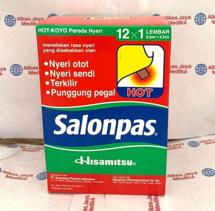 Salonpas Koyo Hot Box 12x1 Lembar X 10 Lembar | Lazada Indonesia