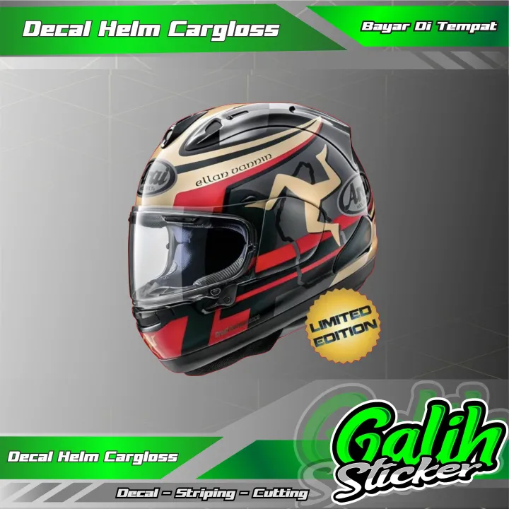 Gs Sticker - COD - Decal Sticker helm Cargloss - Sticker Variasi Helm ...