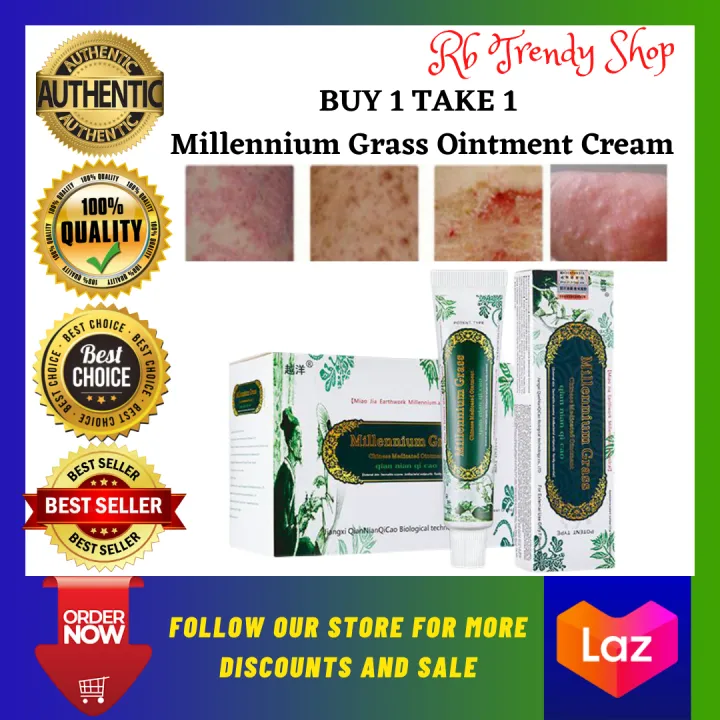Rb Trendy Authentic BUY 1 TAKE 1 Millennium Grass Ointment Cream ...