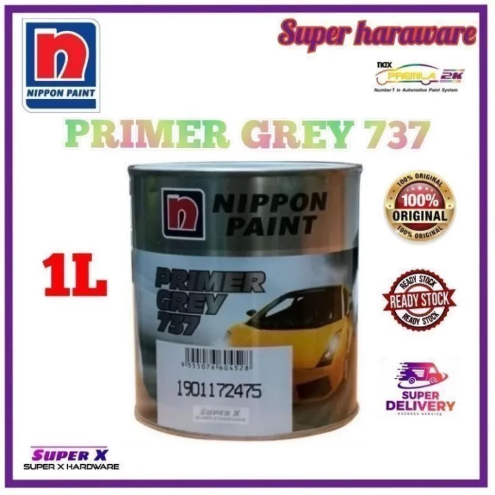 Nippon Paint Automotive Paint Primer Grey 737 1L /Car Primer Grey For ...