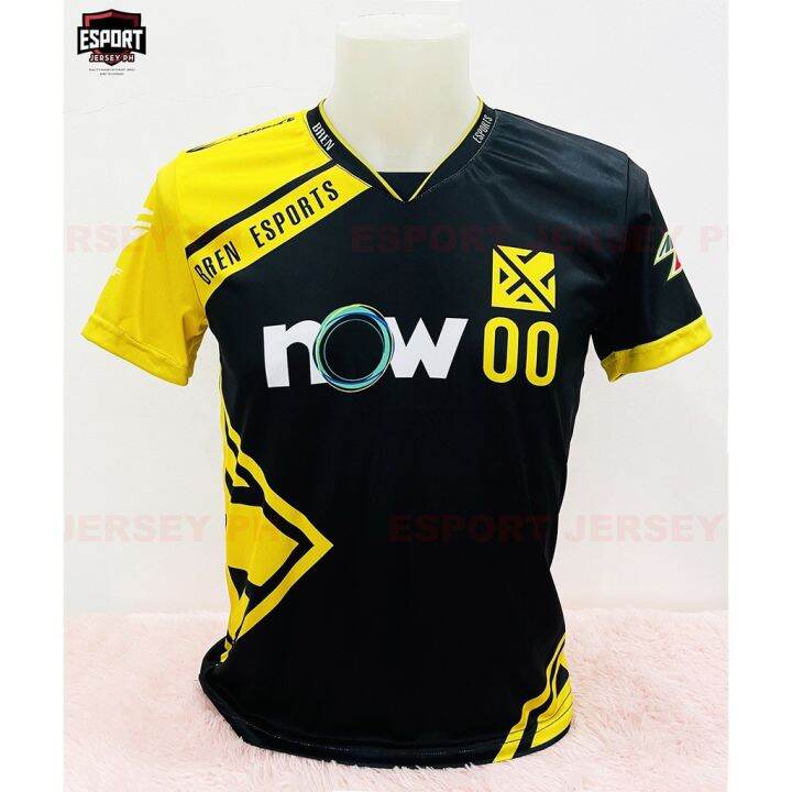 BREN ESPORT NEW BLACK CUSTOMIZE PERSONALIZE JERSEY MOBILE LEGENDS ...