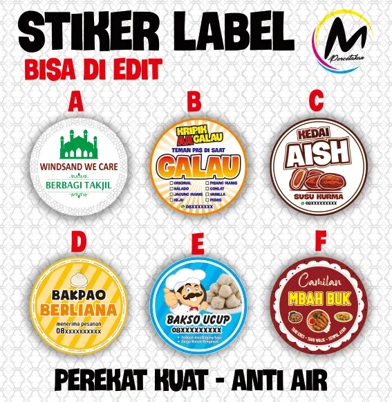 Cetak Stiker Bontaq/Cromo Stiker dan Cutting | Lazada Indonesia