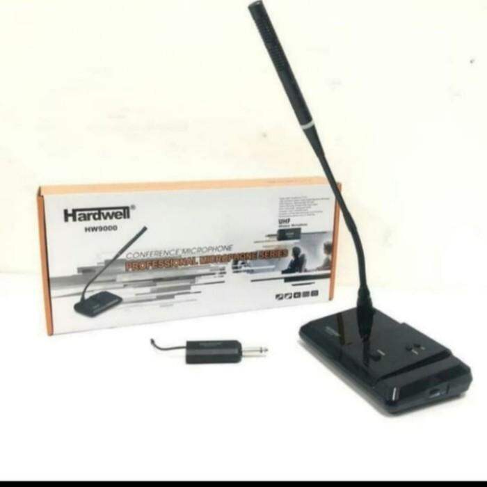 Mic Conference Wireless Podium Hardwell HW 9000 Original Mic Meja ...