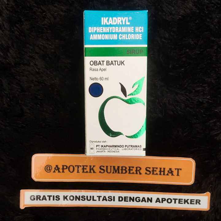 Obat Batuk Ikadryl Sirup 60 ml / Obat Batuk Anak | Lazada Indonesia