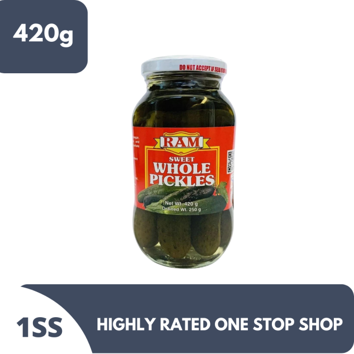 Ram Sweet Whole Pickles 420g | Lazada PH