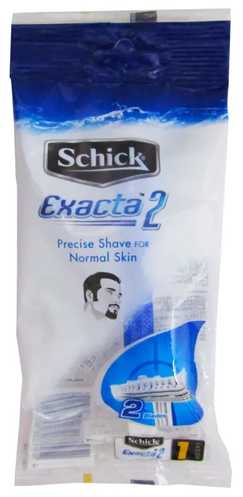 2's Schick Exacta 2 Blue Regular | Lazada PH