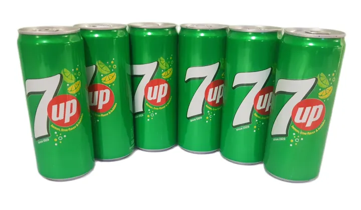 7 UP in CAN - Pepsi Cola Products - Lemon Lime Flavor & Bubbles (pack ...