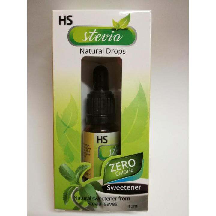 HS Stevia Natural Drops 10ml | Lazada