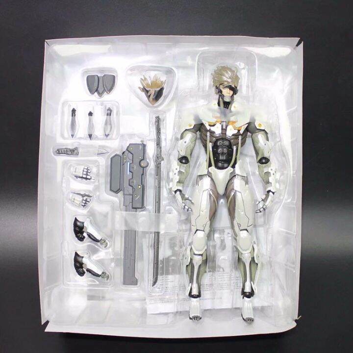 Michae Play Arts Metal Gear Rising Revengeance Figures Raiden Action ...