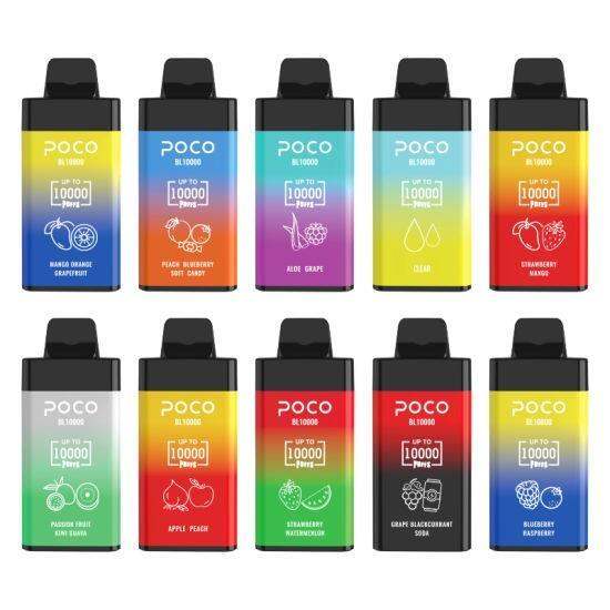 POCO BL10000 10K Puffs Pods Type C with 650mAh Rechargeable Battery and ...