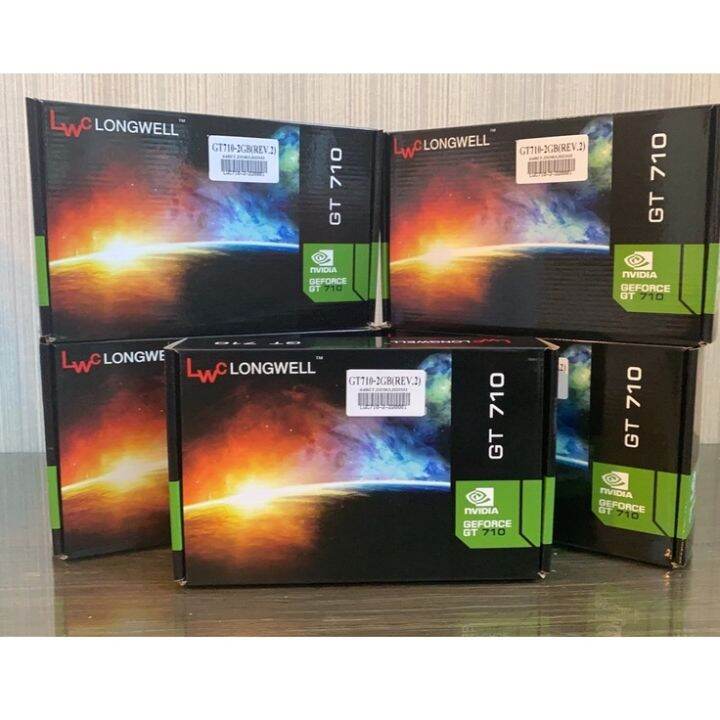 การ์ดจอ GT710/2GB LONGWELL (D3) | Lazada.co.th
