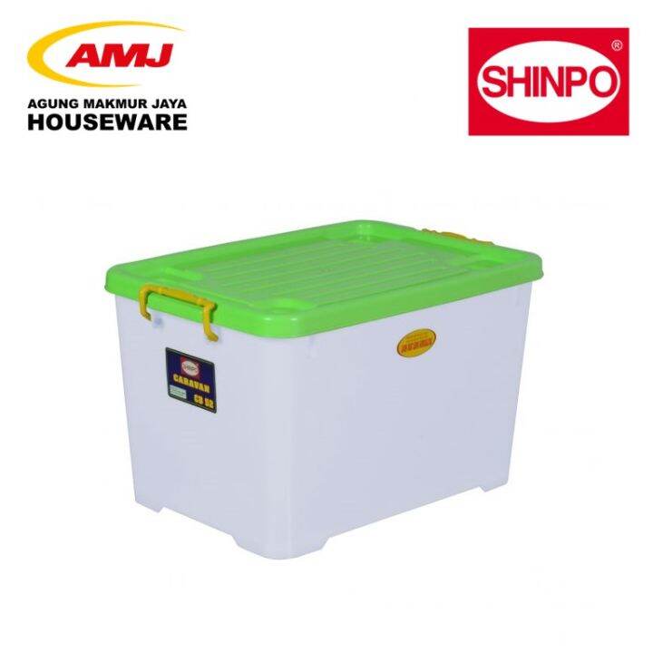 KONTAINER PLASTIK / CONTAINER BOX CARAVAN CB 52 SIP 142 SHINPO | Lazada ...