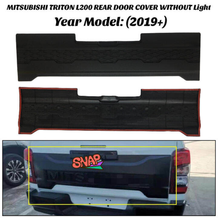 CPA MITSUBISHI TRITON L200 2021 2022 2023 Rear Lower Cladding/Rear ...