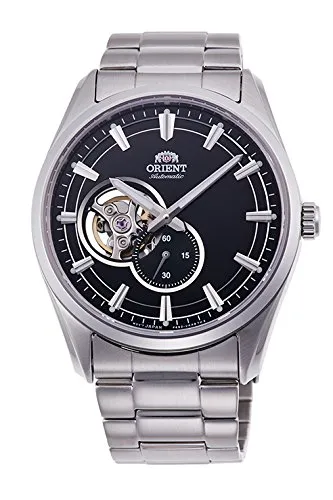 ORIENT Wrist Watch contemporary semi skeleton small second mechanical ...