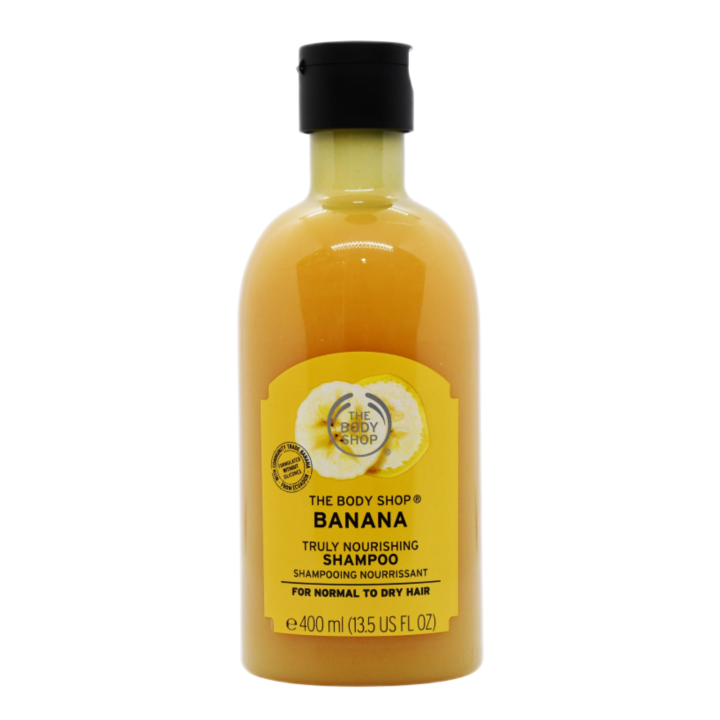 THE BODY SHOP Banana Truly Nourishing Shampoo 400ml | Lazada PH