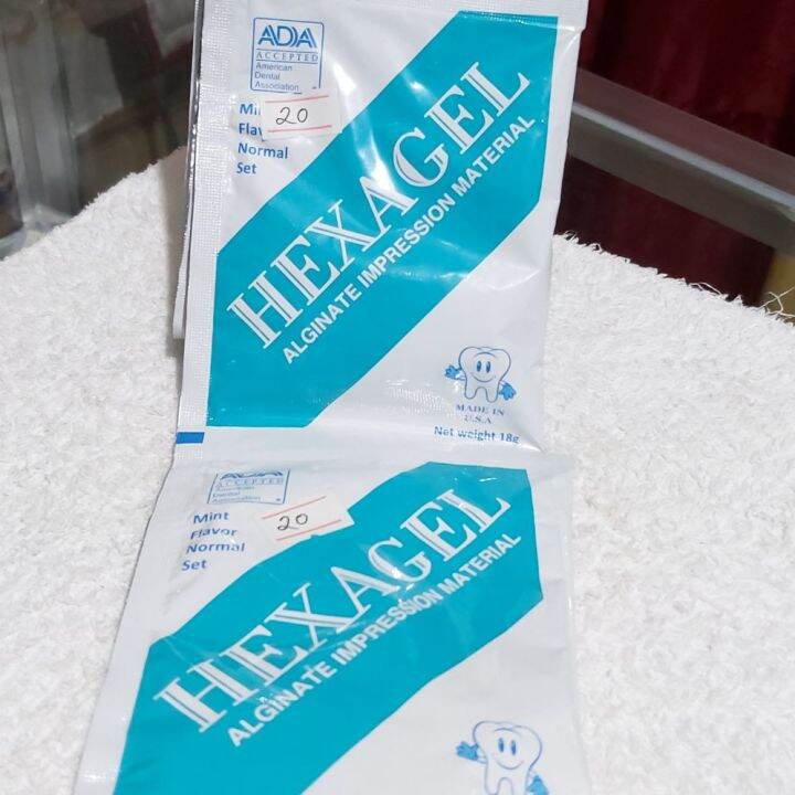 hexagel alginate impression material 10pcs | Lazada PH