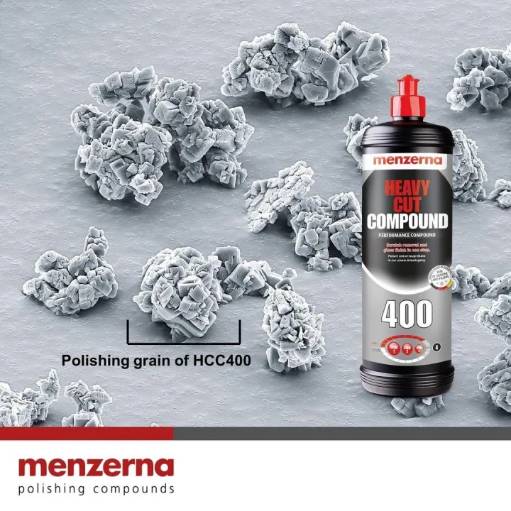Menzerna Heavy Cut Compound 400 (ขวดแท้ 1 ลิตร) Made in Germany ...