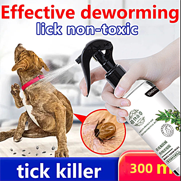 300ml Dog Spray for Ticks Pet Fleas and Ticks Remover Anti flea and ...
