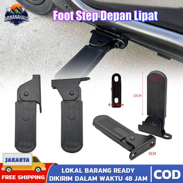 FOOTSTEP FRONT / PIJAKAN KAKI DEPAN UNIVERSAL SEPEDA LISTRIK 1 SET ...