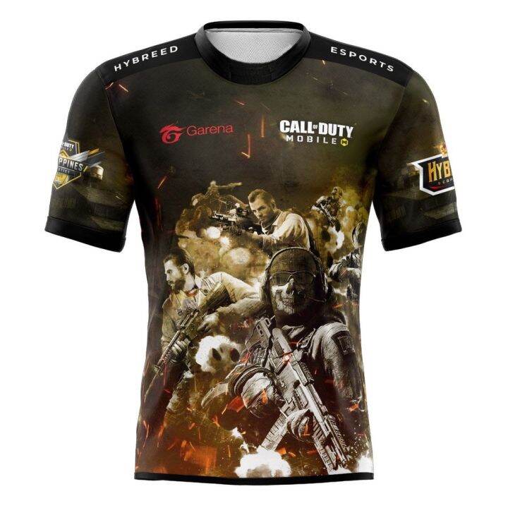 HYBREED CALL OF DUTY SPECIAL EDITION 10 Full Sublimation Tshirt E-sport ...