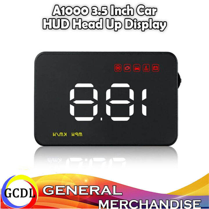OBD HUD Head Up Display A1000 3.5 Car HUD Head Up Display OBD2 II ... OBD HUD Head Up Display A1000 3.5 Car HUD Head Up Display OBD2 II ...