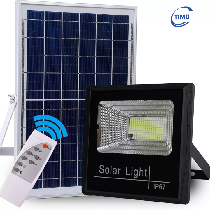 89 ONLY TIMO 100W 200W solar lights with solar panel Solar Light ...