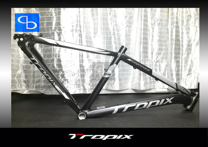 TROPIX Authentic 27.5 Alloy MOUNTAIN BIKE Bicycle Frame Black Silver MTB Legit Original | Lazada PH
