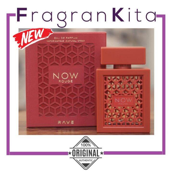 Lattafa Rave Now Rouge 100 ml EDP | Lazada