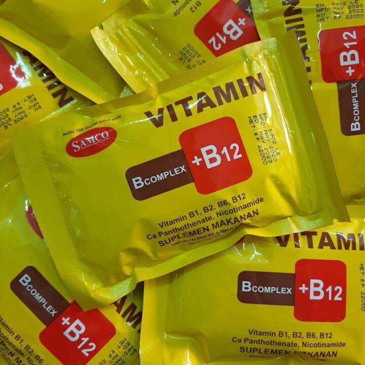 Vitamin B Complex + B12 SAMCO | Lazada Indonesia