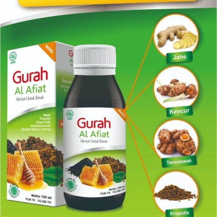 Madu Batuk Gurah flu batuk berlendir - susah buang dahak gurah al afiat ...