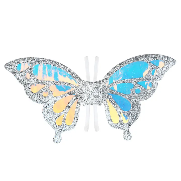 microgood Fairy Wing Wide Application Fancy Fabric Fairy Elf Princess Wing for Children Elf Wing ...