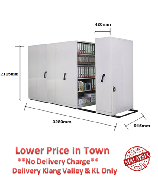 6 Bay Hand Push Mobile Compactor | Lazada