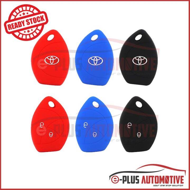Toyota Car Silicon Key Remote Cover 2 Button (Hilux Vigo / Innova ...
