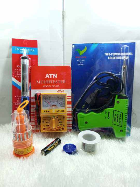 Solder Listrik Alat Patri SOLDER Tembak 20-200Watt / Sedotan Timah ...
