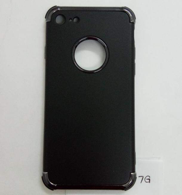 iphone 7/7g super shock absorption case elegant design black | Lazada PH