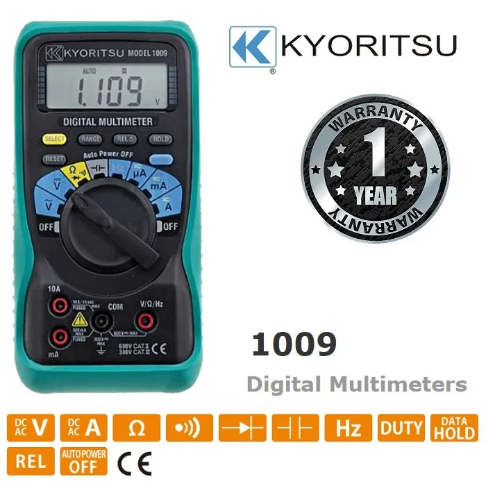 KYORITSU 1009 Digital Multimeter - Japan | Lazada