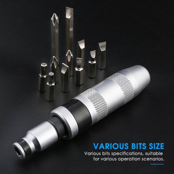 16pcs Screwdriver Set Manual Reversible Impact Drive Screw Driver Bit ...