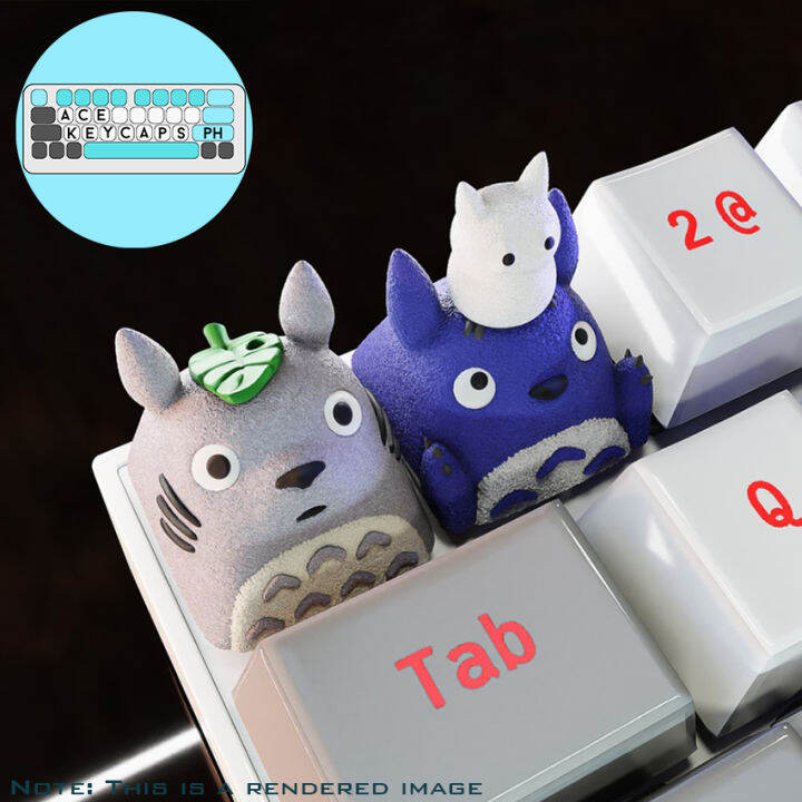 ACE KEYCAPS PH - My Neighbor Totoro O-Totoro and Chu-Totoro Artisan ...