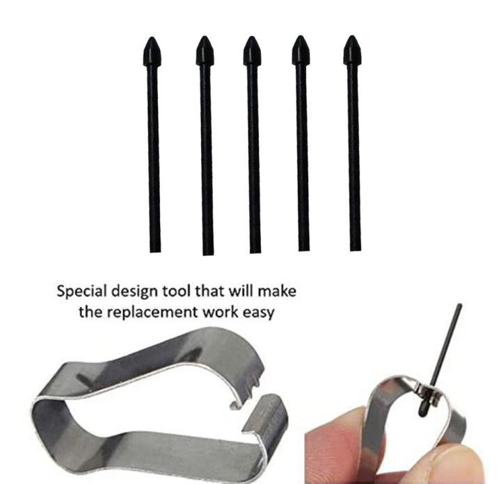 【gf】5pcs Replacement Stylus Tips S Pen Nibs For Samsung Galaxy Tabs6