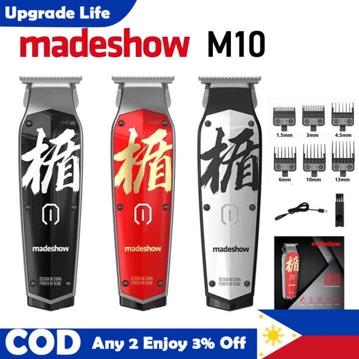 New Madeshow M10 Hair Clipper Hair Trimmer for Men Professional 7000RPM ...