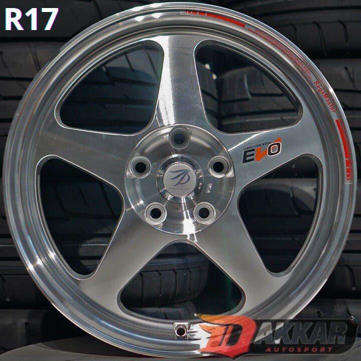 Velg Evo Ring 17 Baut5 Civic Camry Innova Rush Dll Velg Evo Regamaster ...