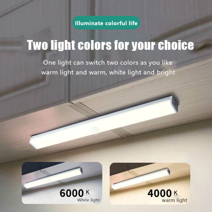 Human body induction cabinet light corridor induction night light no ...