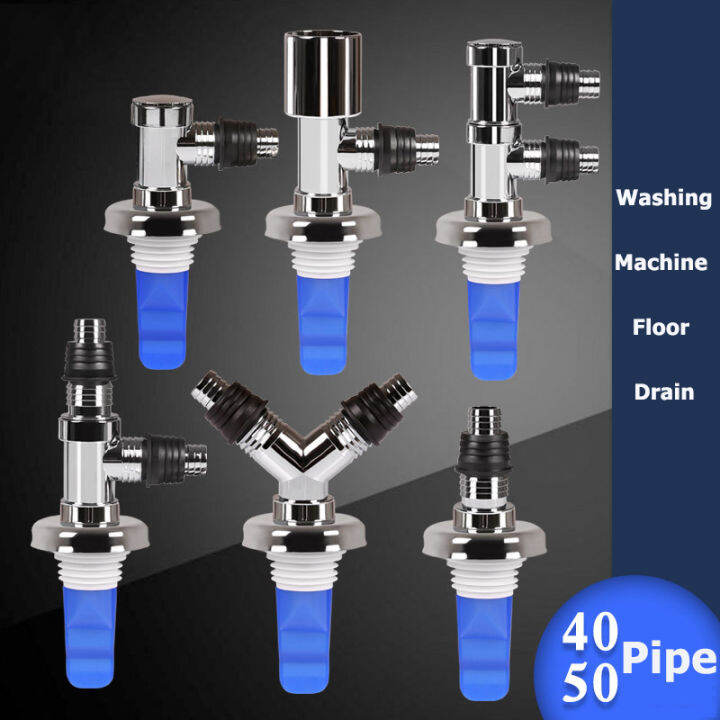 [MY Shipping] Washing Machine Floor Drain Hose Connector Home Sink ...