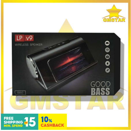 LP V9 Good Bass Quality Wireless Speaker Super Bass Bluetooth Portable ...