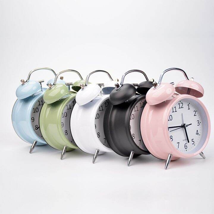 Metal Alarm Clock Double Bell Alarm Clock Mechanical Double Bell Alarm ...
